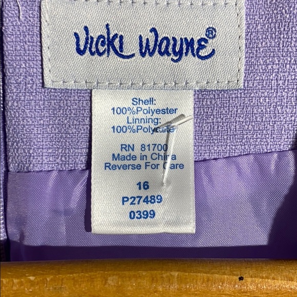 Vicki Wayne | Dresses | Vicki Wayne Dress Jacket Size 6 | Poshmark